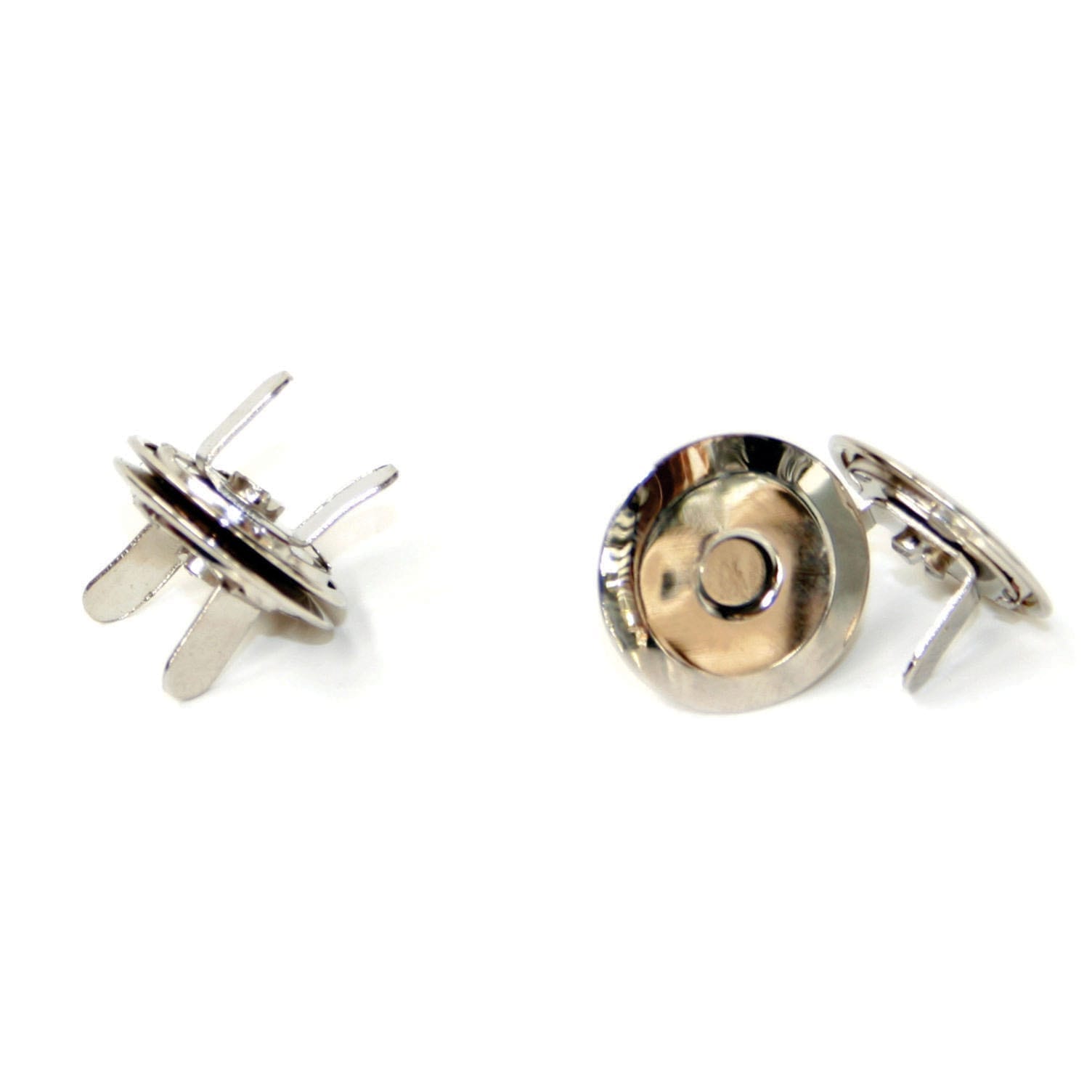 16mm x 2.5mm Silver Magnetic Bag Clasp - Magnets NZ - Local Supplier