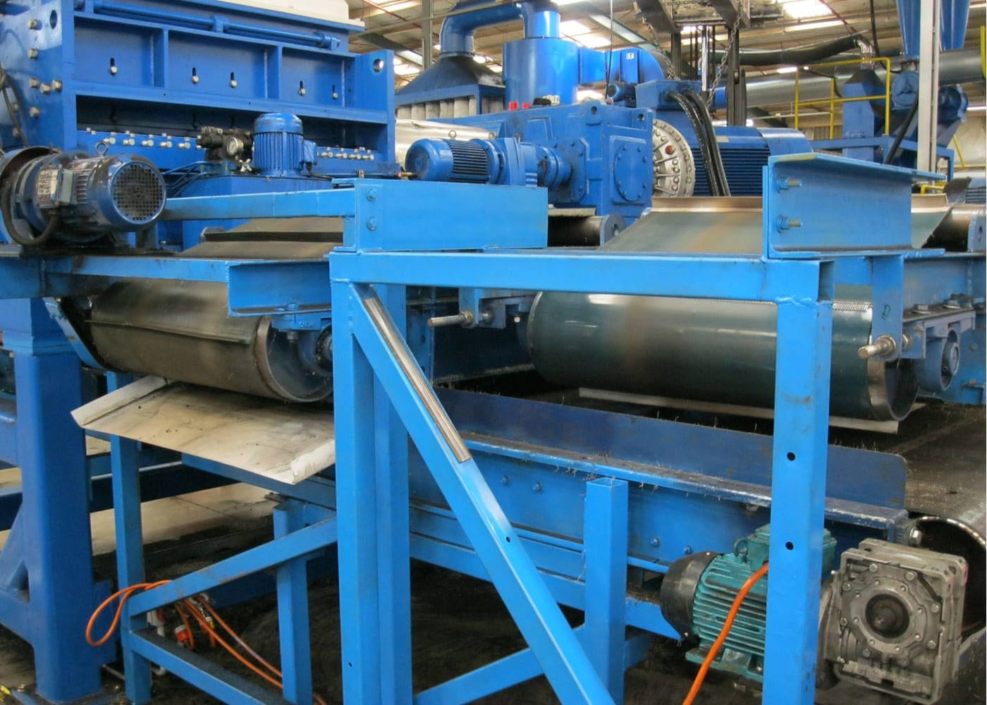 Overband Cross Belt Magnetic Separator - Magnets NZ - Auckland