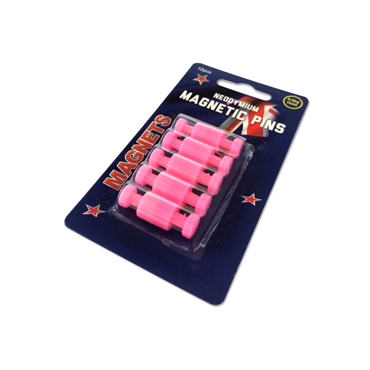 Small Pink Neodymiym Pin Magnets | Magnets NZ | Local Supplier